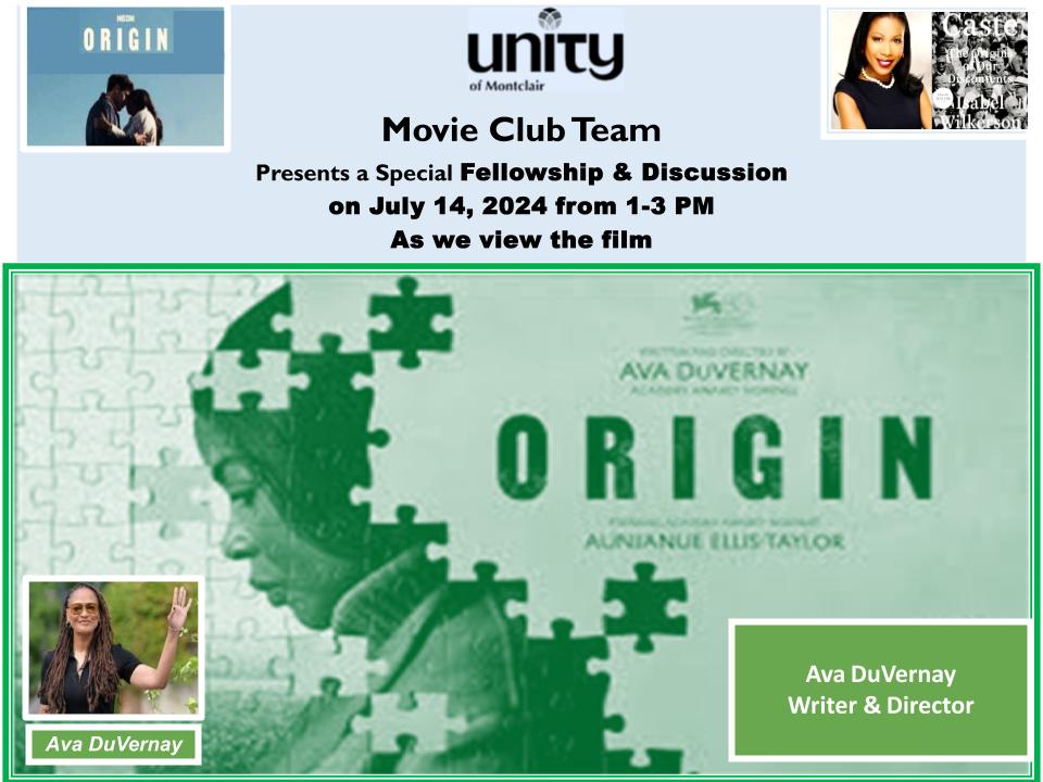 MOVIE SCREENING - ORIGIN | Unity of Montclair